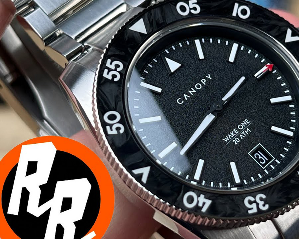 Unboxing Canopy Watch Co Wake One Enthusiasts built dive watch ...